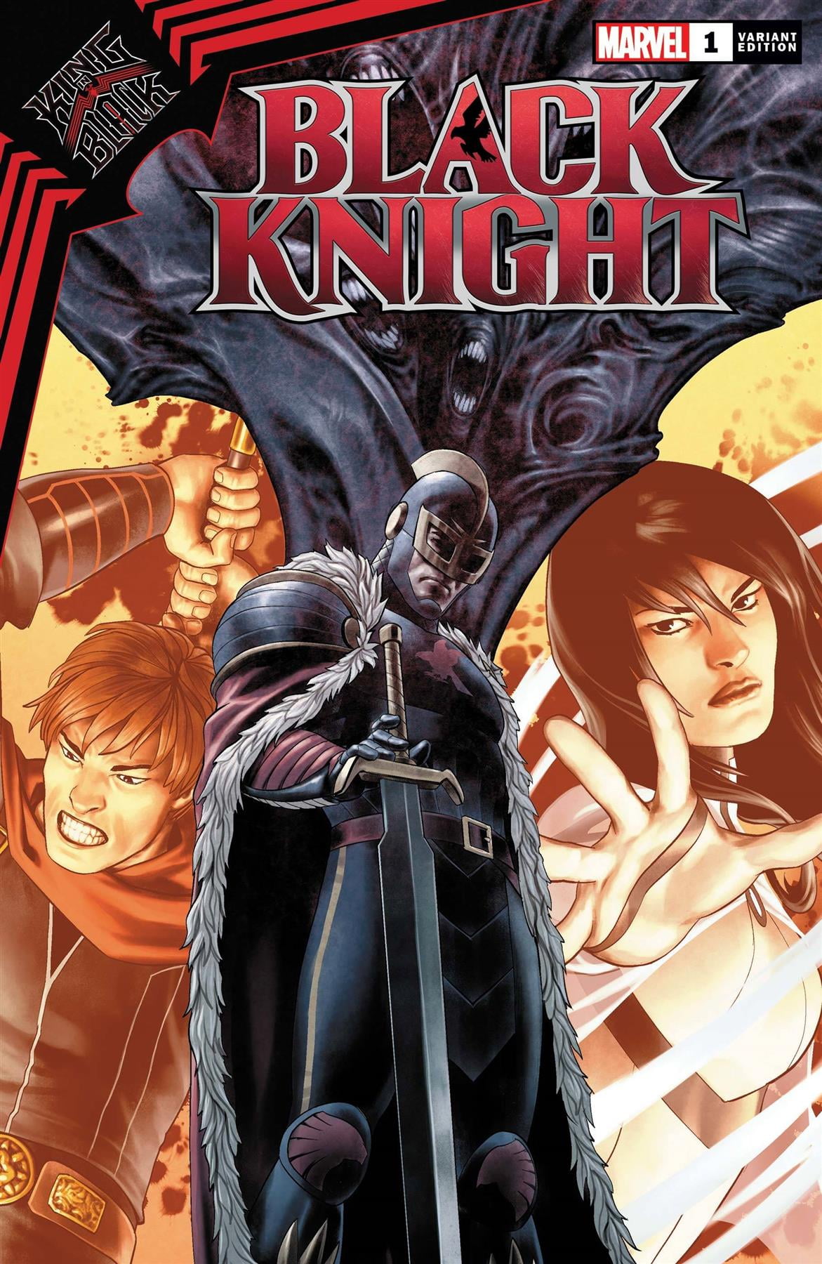 King In Black Black Knight #1 Saiz Var Marvel Comics Comic Book ...