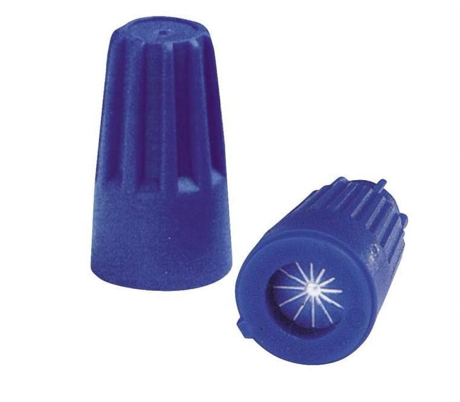 King Innovation 10222 Dryconn Low Volt Dry Wire Connector, 17/32", Blue ...