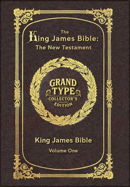 The King James Bible: The New Testament, Large Print - The King James ...
