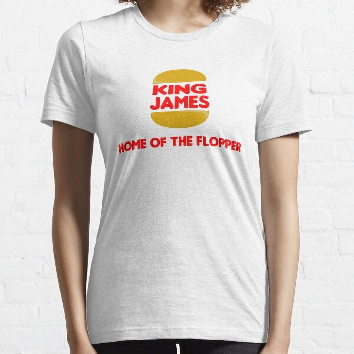 King James - Home Of The Flopper Essential T-Shirt - Walmart.com