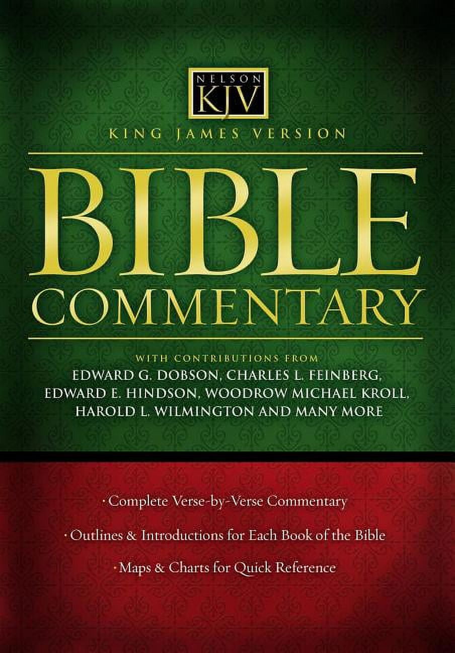 King James Version Bible Commentary (Hardcover) - Walmart.com