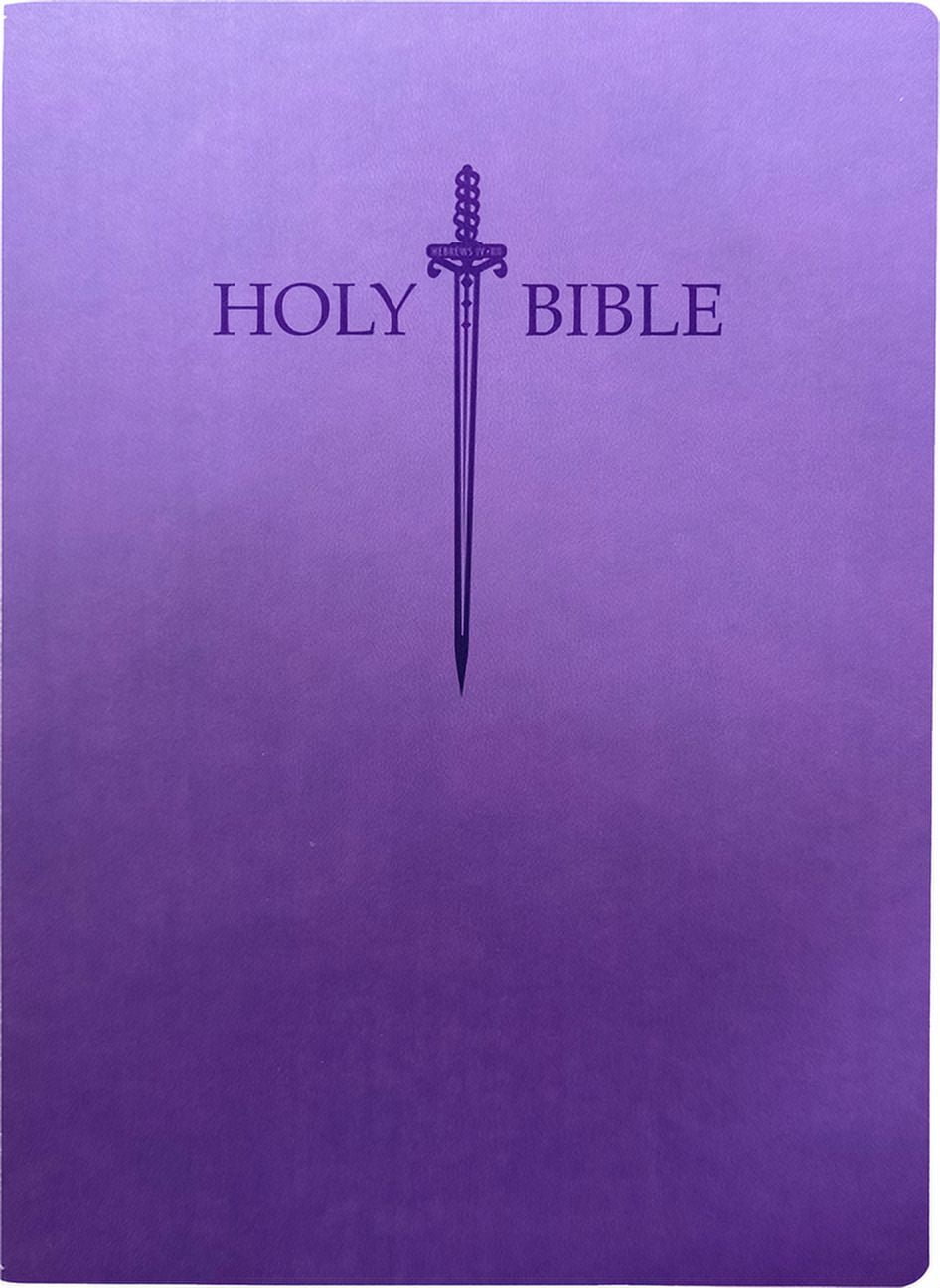 King James Version Easy Read Bible Kjver Sword Holy Bible, Large Print ...