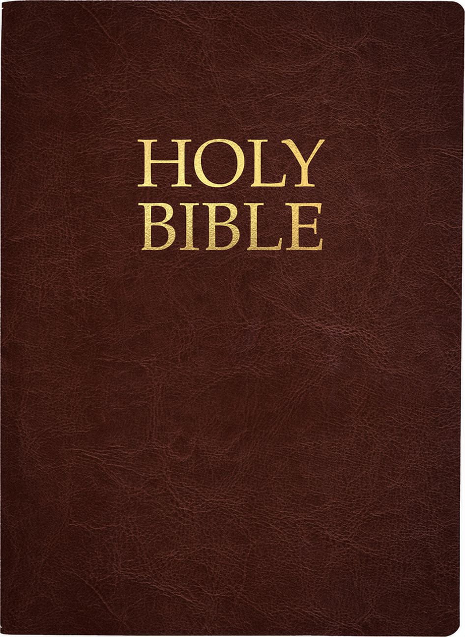 King James Version Easy Read Bible Kjver Holy Bible, Large Print, Dark ...