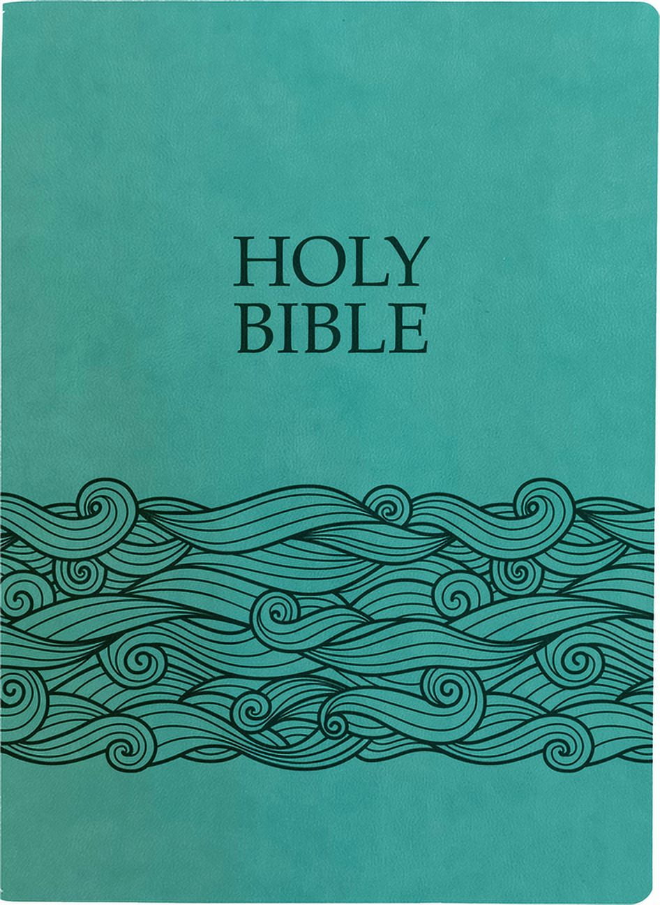 King James Version Sword Bible KJV Holy Bible, Wave Design, Large Print ...