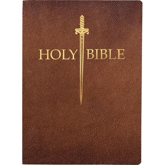King James Version Sword Bible KJV Sword Bible, Large Print, Acorn ...