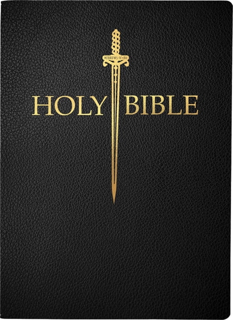 King James Version Sword Bible KJV Sword Bible, Large Print, Black ...