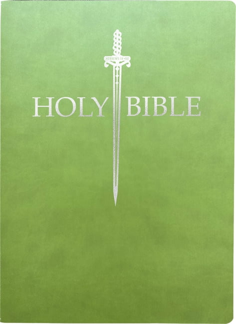 King James Version Sword Bible KJV Sword Bible, Large Print, Olive ...