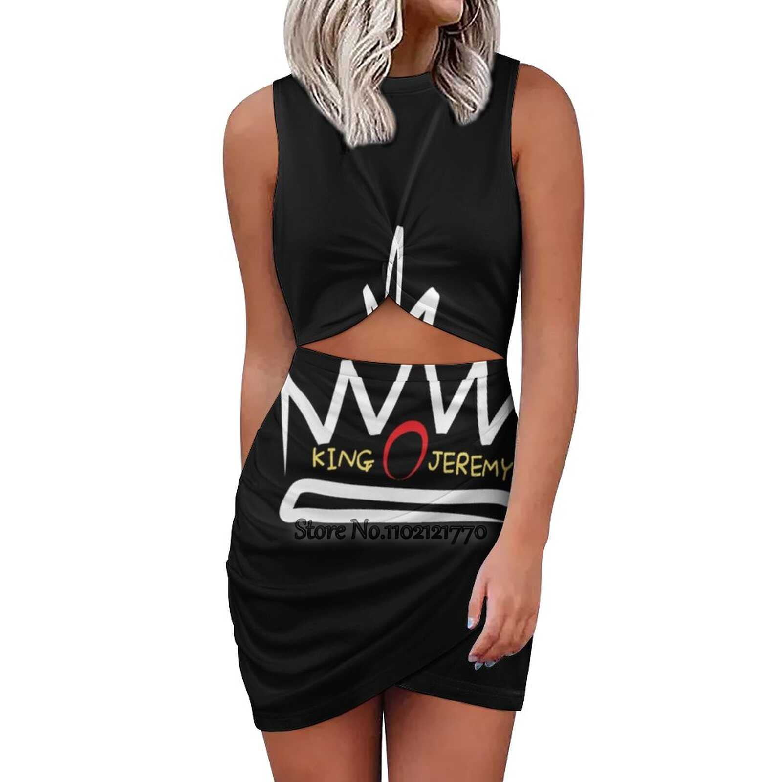 King Jeremy With Crown Back Lacing Backless Dress Square Neck Dress ...