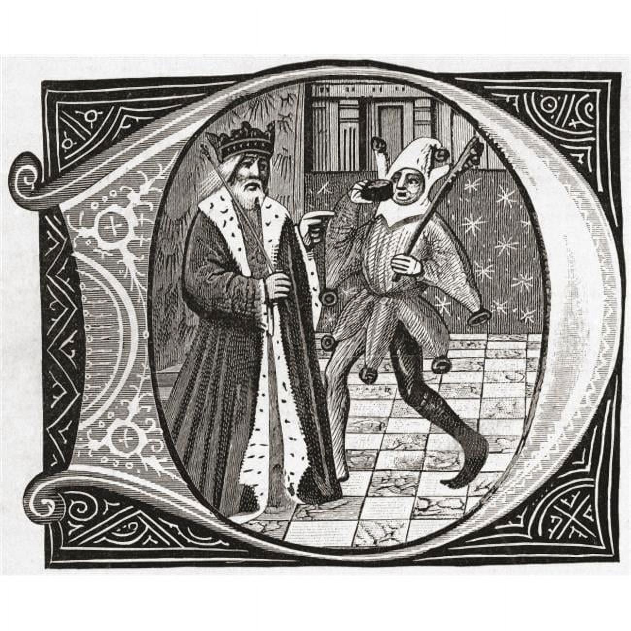King & Jester - Early 15th Century From The Book Short History of The ...