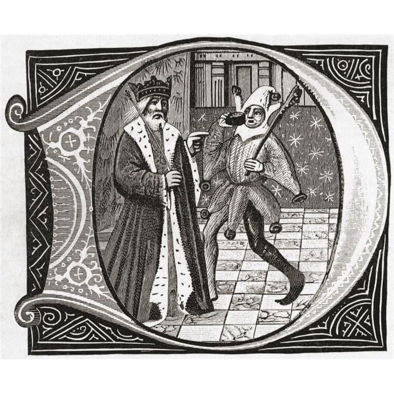 King & Jester - Early 15th Century From The Book Short History of The ...