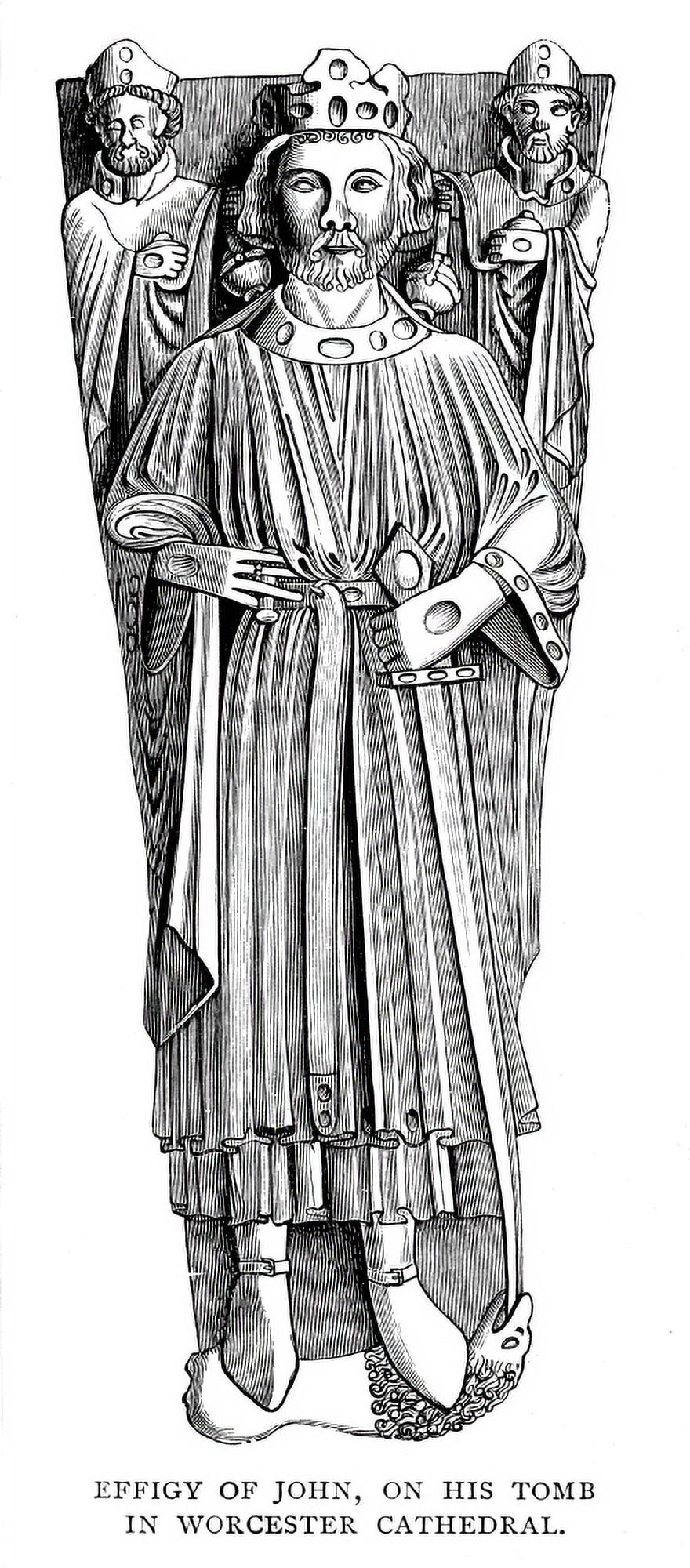 King John Of England /N(1167-1216). King Of England, 1199-1216. Line ...