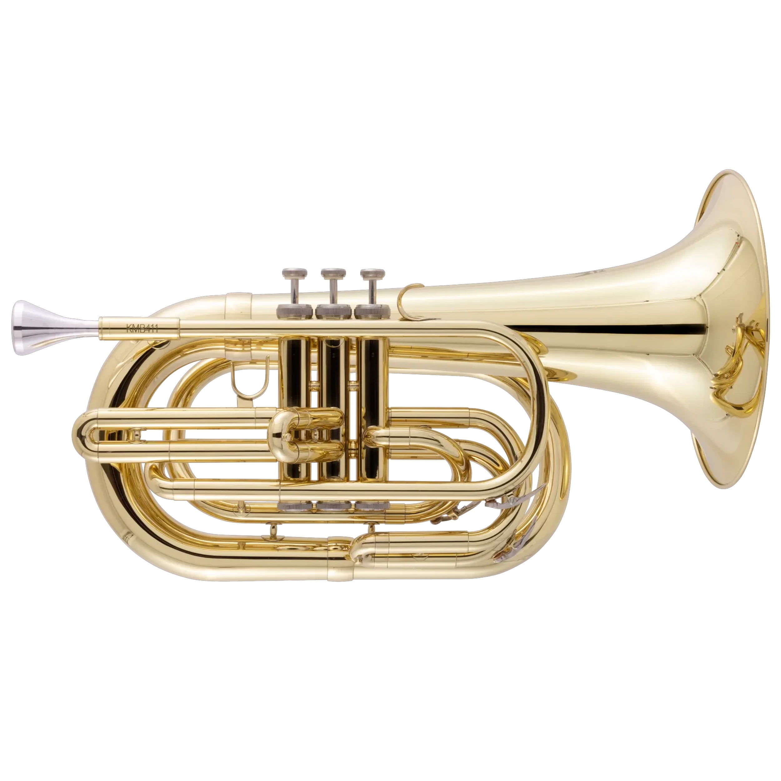 King KMB412 Performance Marching Bb Baritone Horn Lacquer - Walmart.com