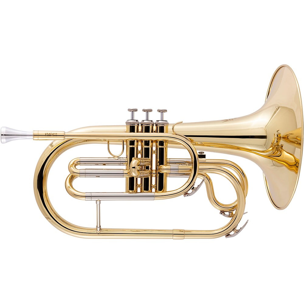 King KMP411 Performance Series F Marching Mellophone Lacquer - Walmart.com