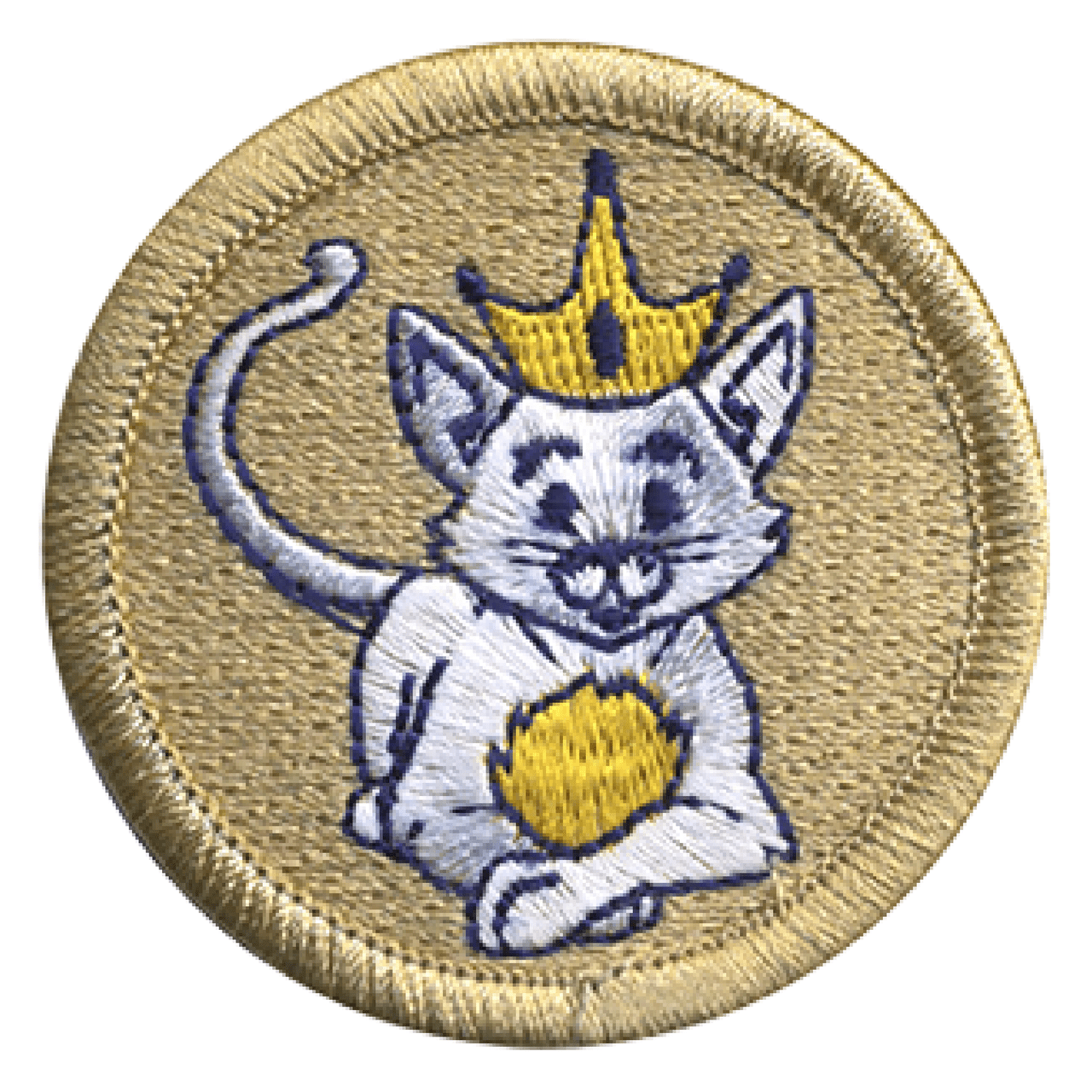 King Kitty Scout Patrol Patch (Sew-on) - ClassB - Walmart.com