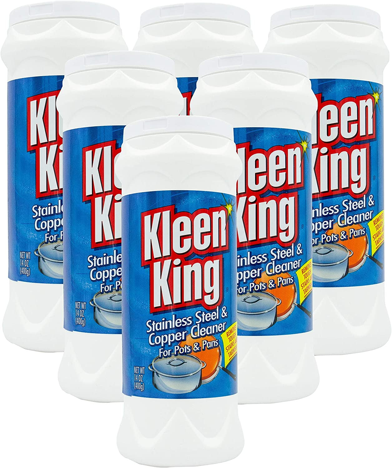 King Kleen Stainless Steel Cookware Cleaner and Copper Cleaner (14 oz ...