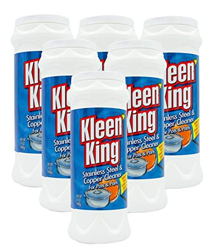 King Kleen Stainless Steel Cookware Cleaner and Copper Cleaner (14 oz ...