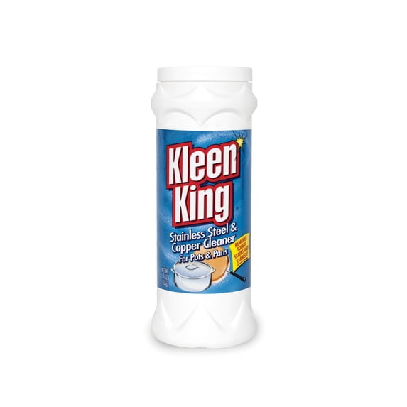 Kleen King Stovetop Stainless Steel & Copper Cookware Cleaner, Removes ...