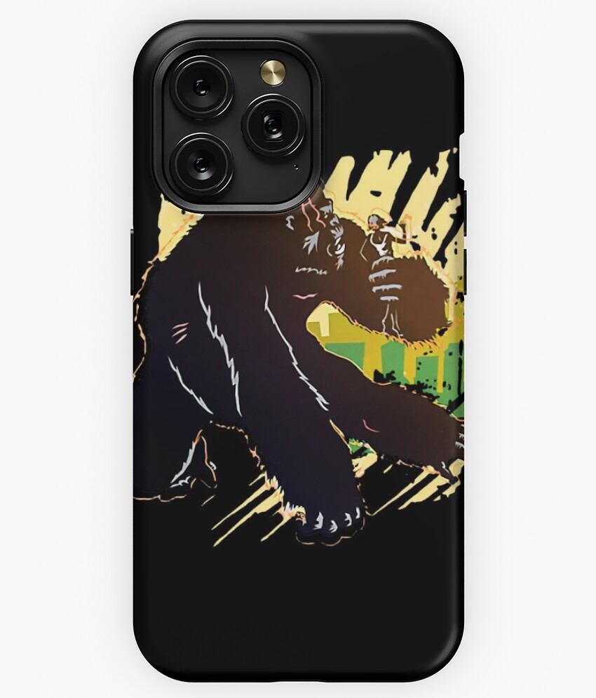 King Kong Darrow and Kong Silhouette Movie A14726 Phone Case for iPhone ...