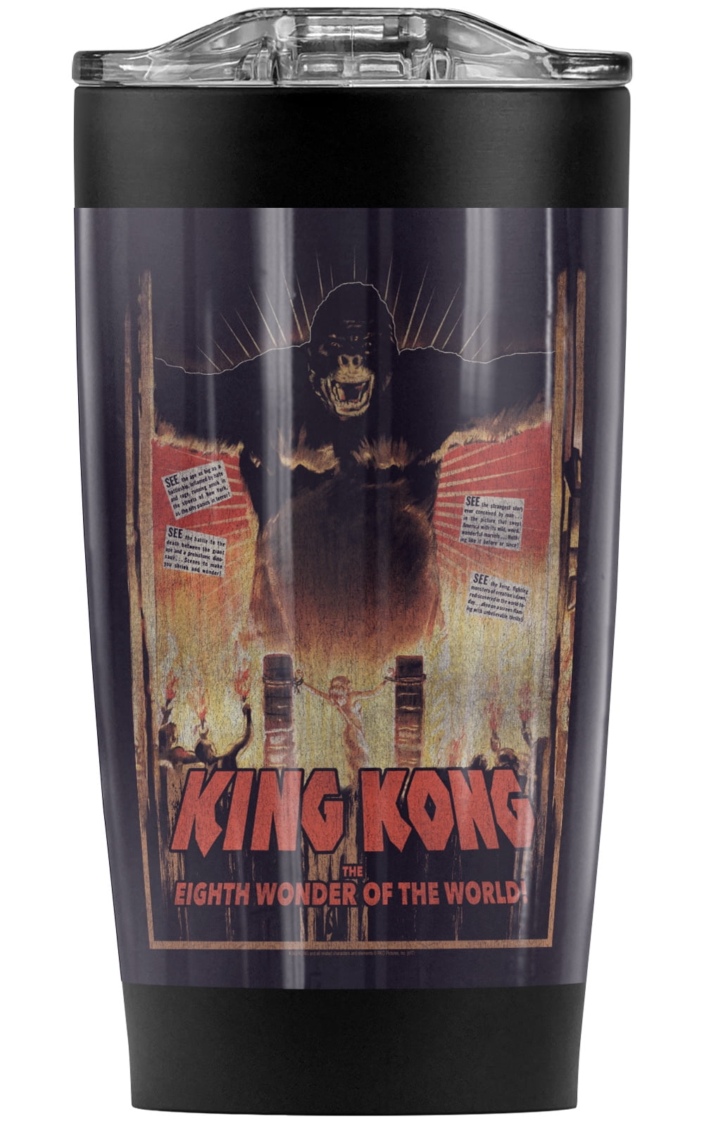 King Kong Eighth Wonder Of The World Stainless Steel Tumbler 20 oz ...