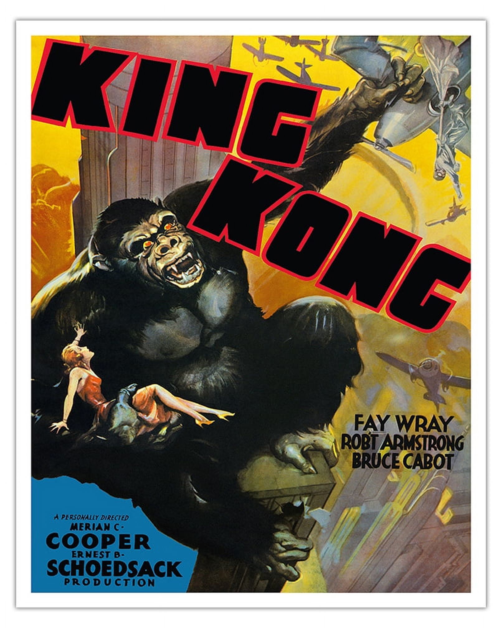 King Kong - Starring Fay Wray Robert Armstrong Bruce Cabot - Vintage ...