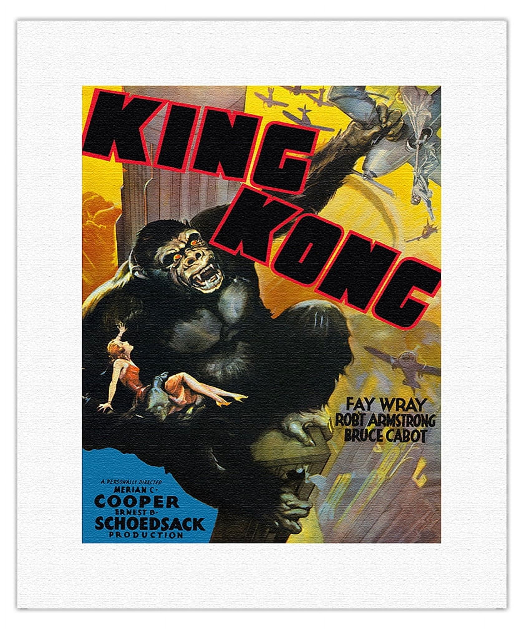 King Kong - Starring Fay Wray Robert Armstrong Bruce Cabot - Vintage ...