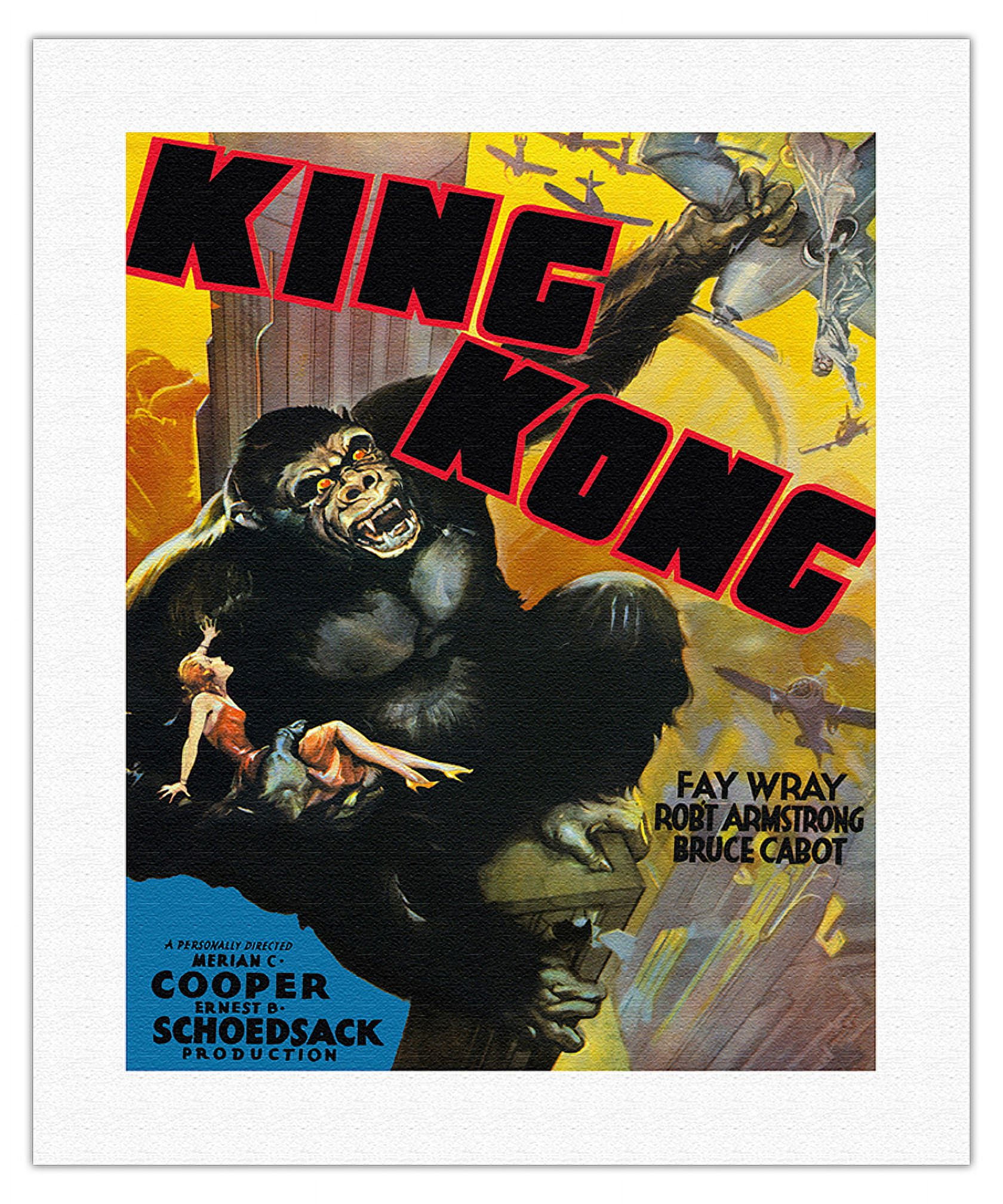King Kong - Starring Fay Wray Robert Armstrong Bruce Cabot - Vintage ...