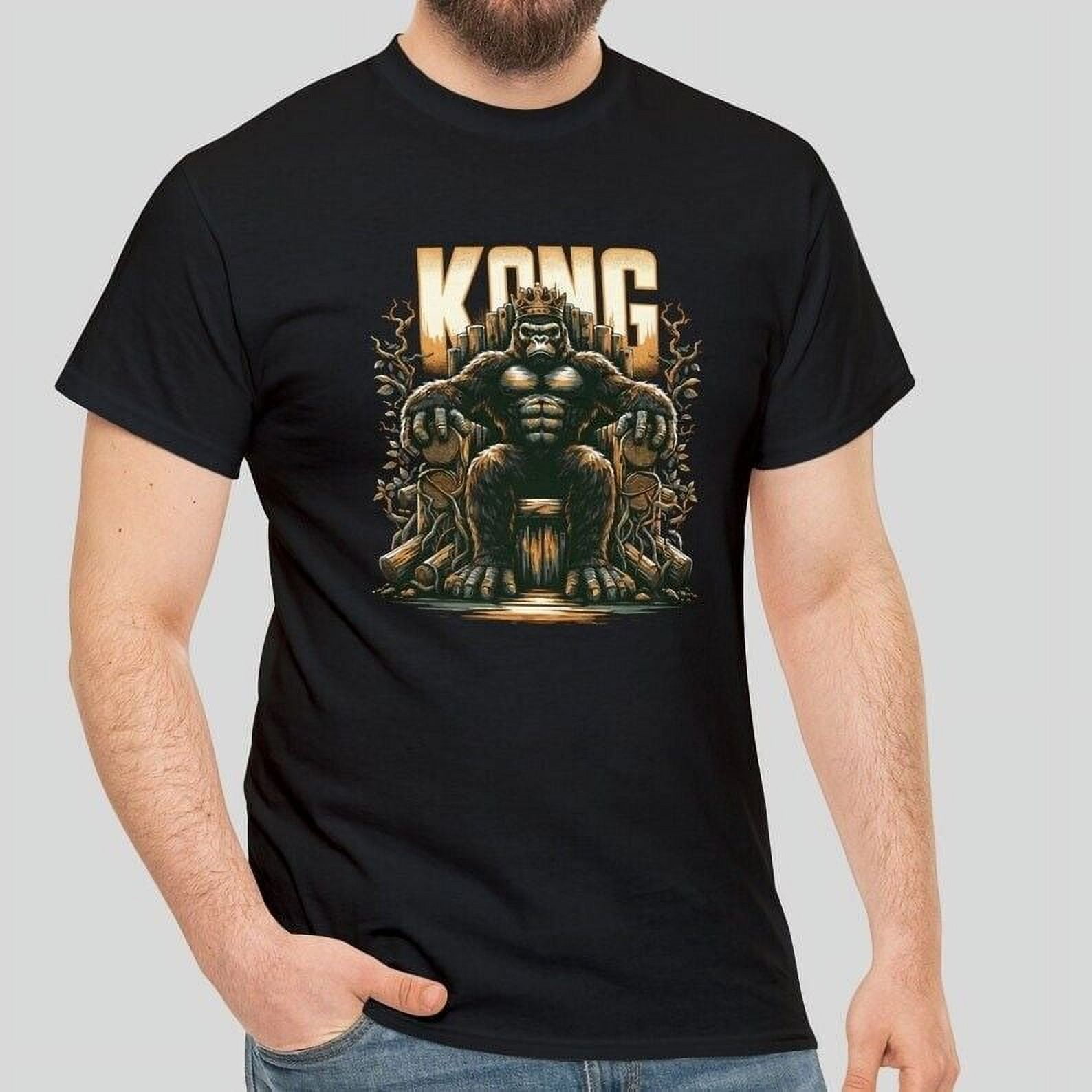 King Kong Throne, Unisex Heavy Tshirt - Walmart.com