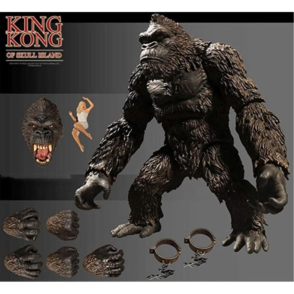 King Kong of Skull Island 7" Action Figure Skull Island gorilla doll ...