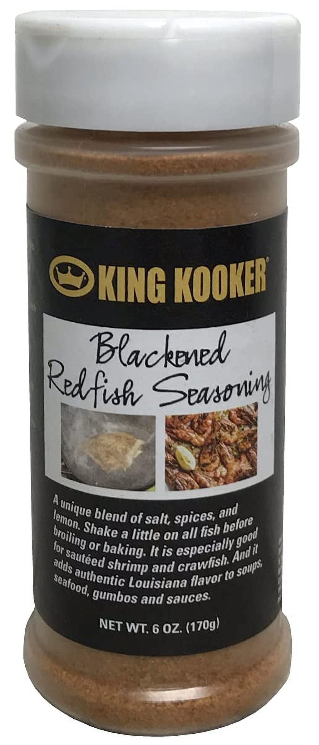 King Kooker 00040 6-Ounce TSF6 Blackened Redfish Seasoning - Walmart.com