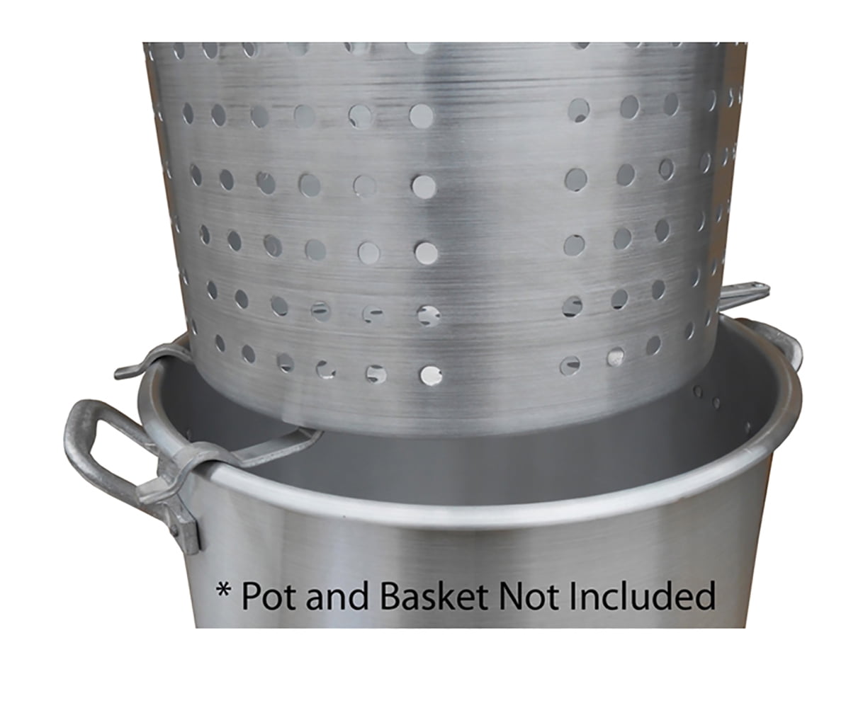 King Kooker #00064 Aluminum Strainer Rack for Draining Large Baskets ...