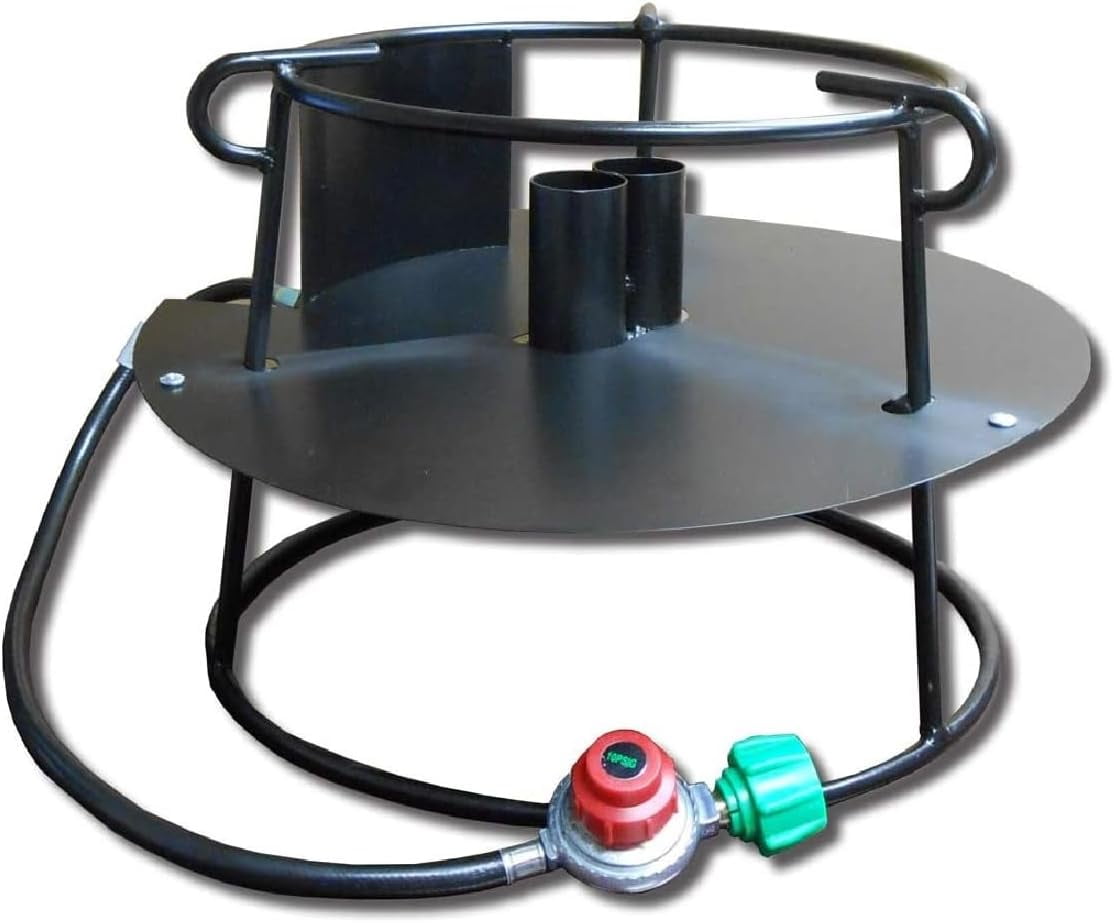 King Kooker 12″ Double Jet Outdoor Burner Cooker Package One Size ...