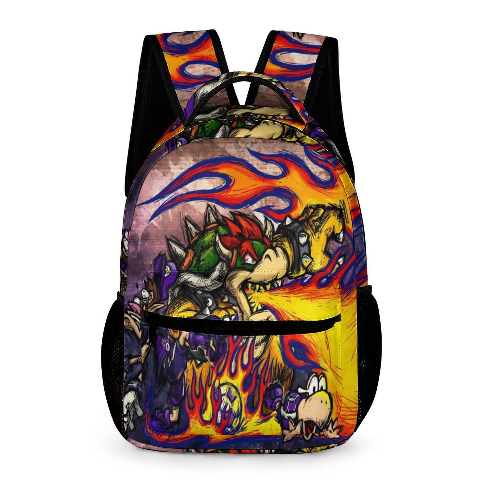 King Koopa Bowser Backpack Fashion Laptop Backpacks Lightweight Daypack ...