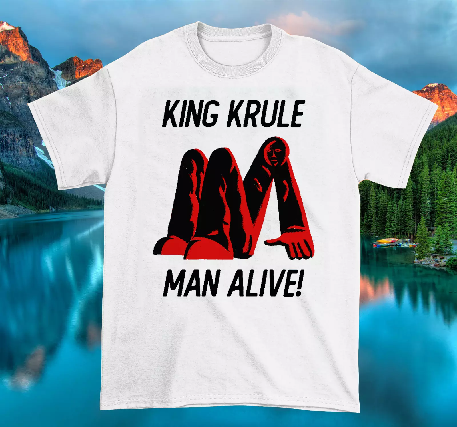 King Krule Man Alive Heavy Cotton White All Size Unisex Shirt - Walmart.com