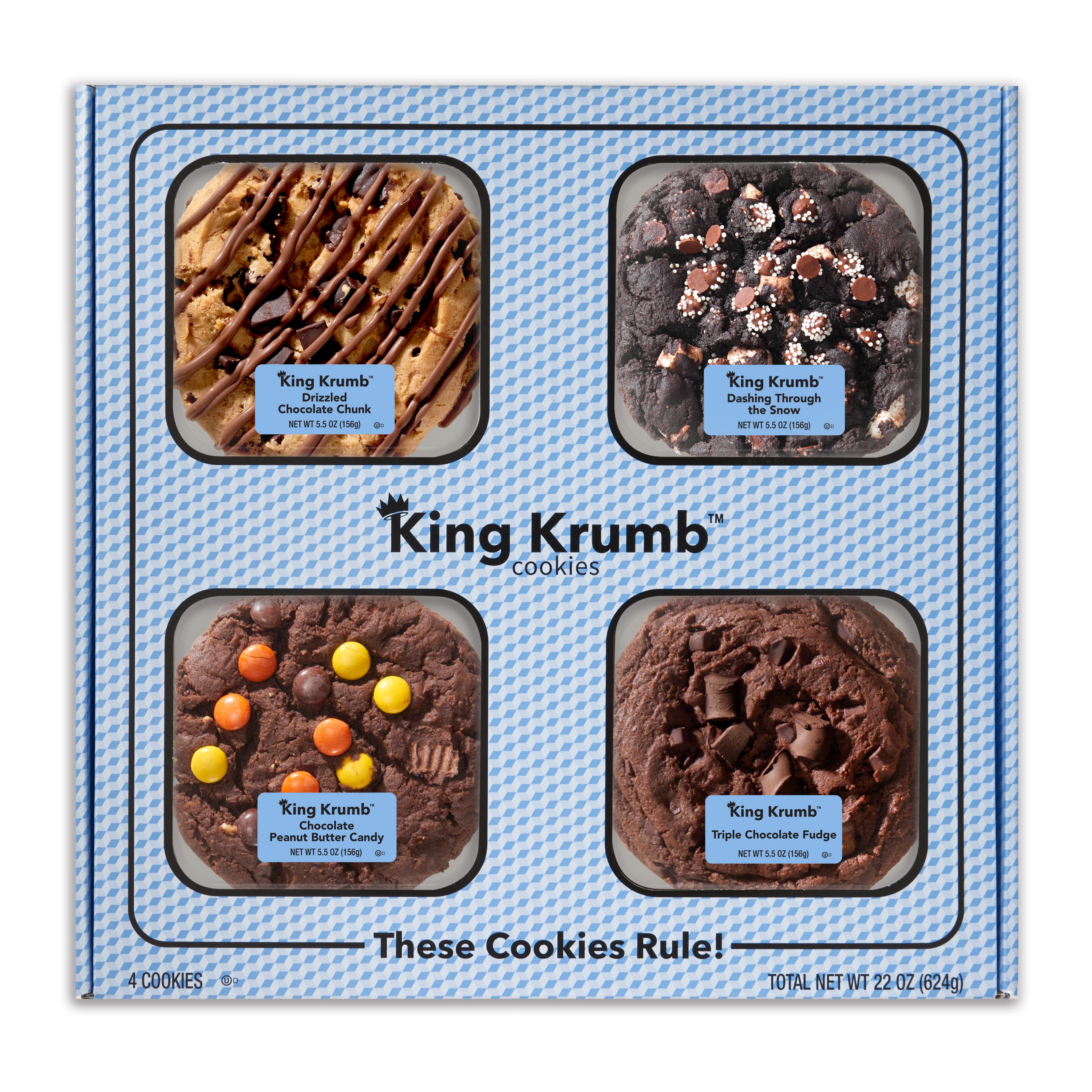 King Krumb Limited Edition Chocolate Lover’s Cookie Box, Ready to Eat ...