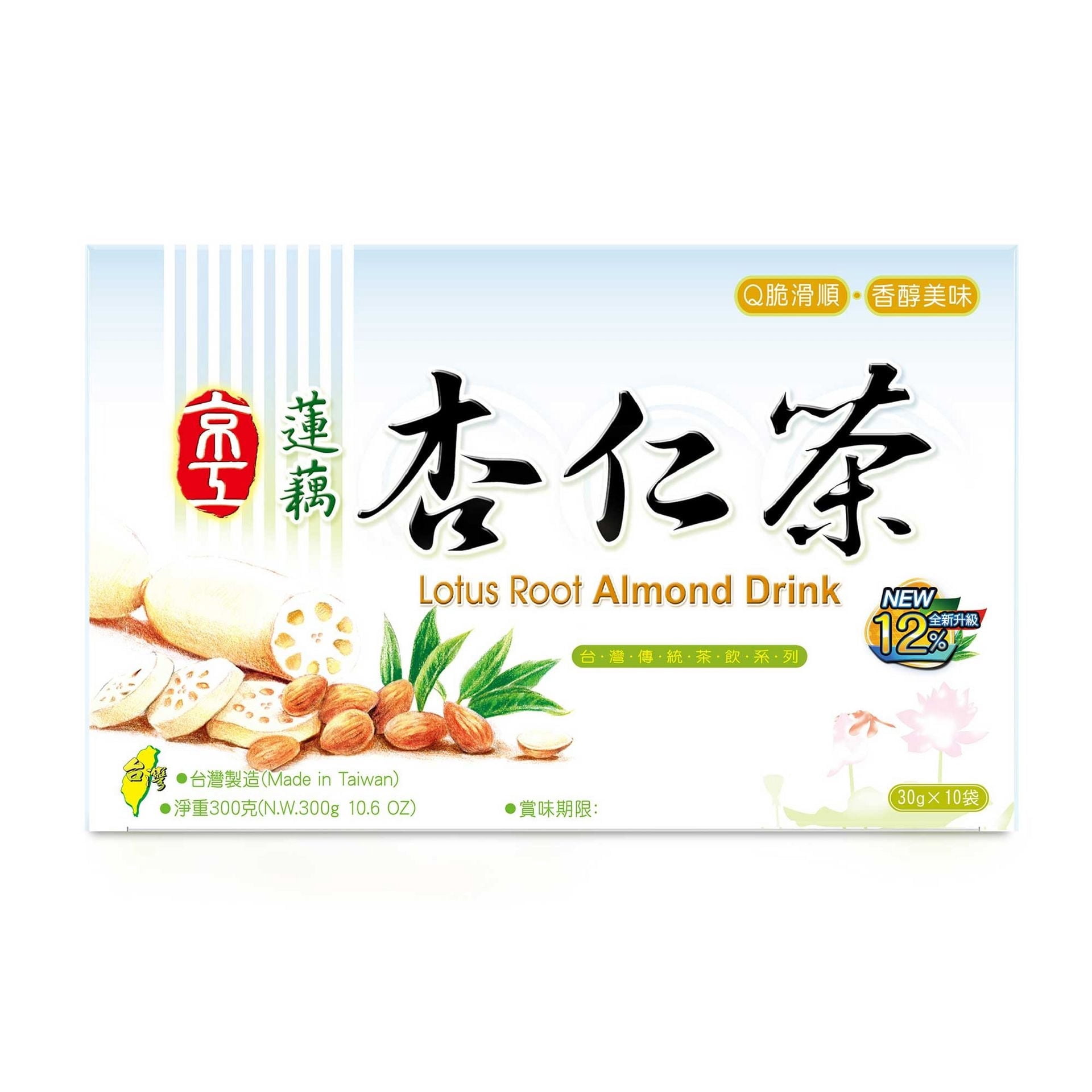 King Kung - Lotus Root Almond Drink 30gx10packs - Walmart.com