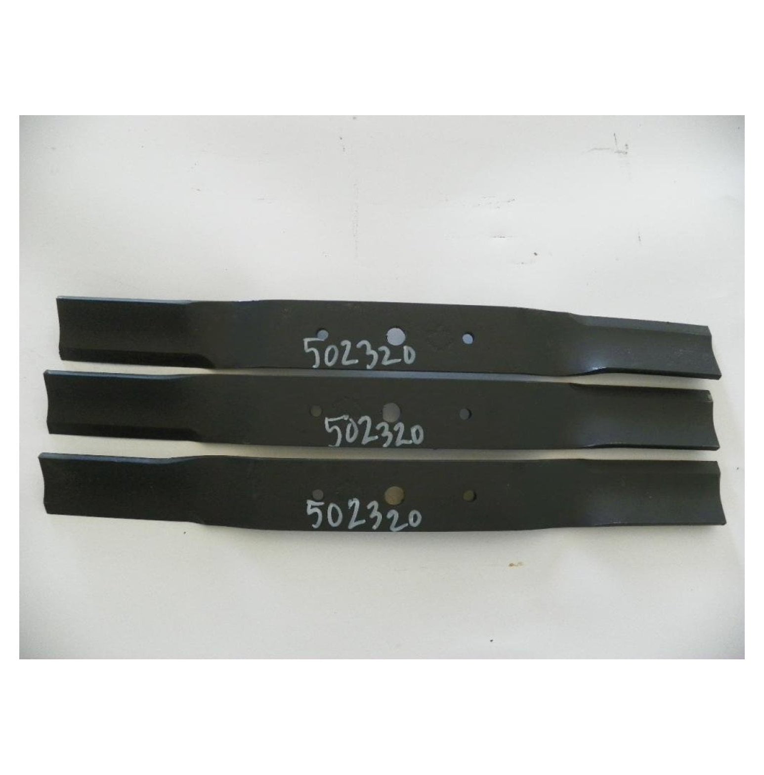 King Kutter 60" Finish Mower Blades Set of 3, Code 502320 - Walmart.com