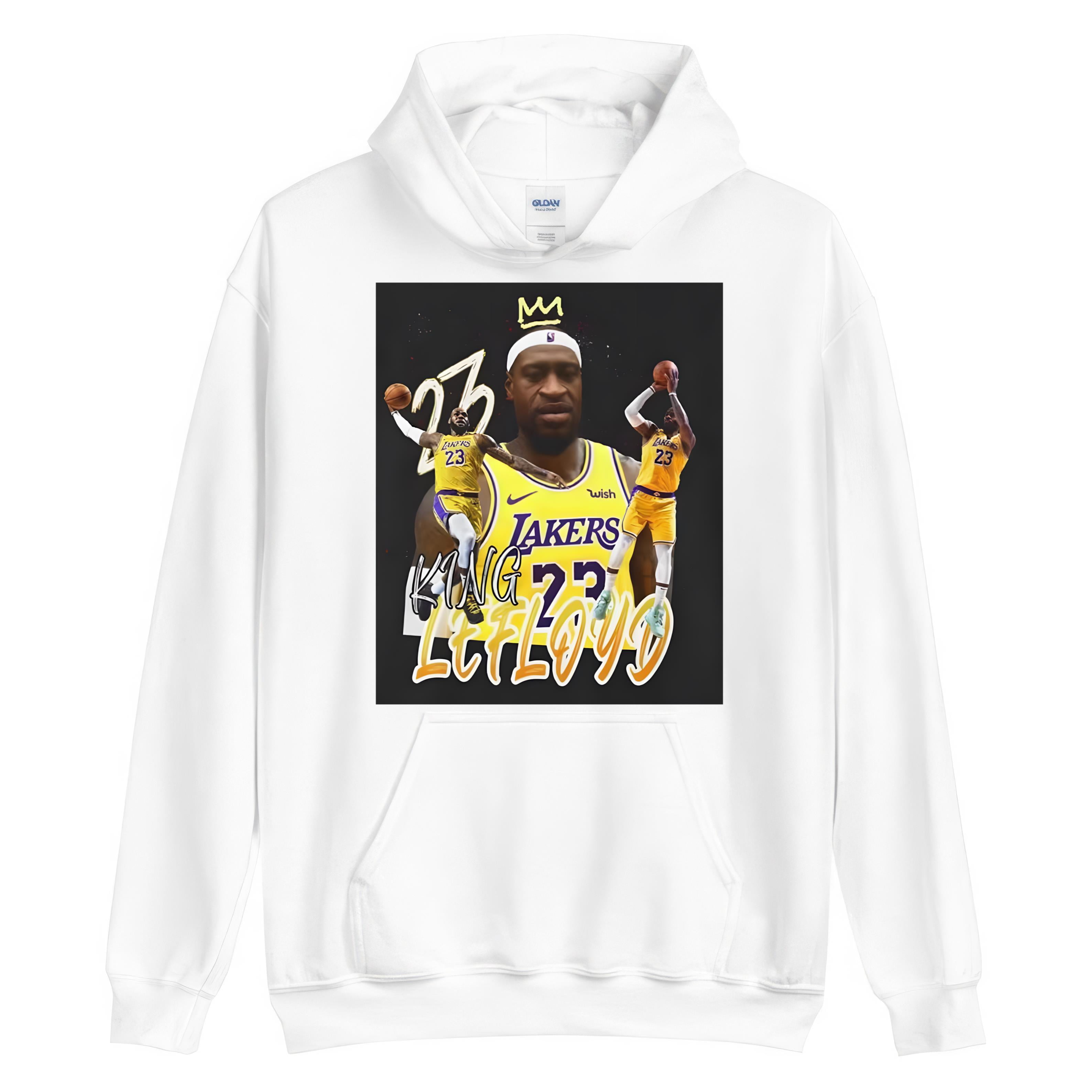 King LeFloyd Unisex Garment-Dyed T-shirt-Black-TH32003 - Walmart.com