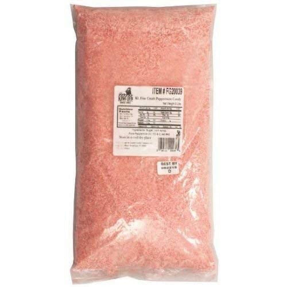 King Leo Crushed Peppermint Candy Powder, 5 Pound - 2 per case ...