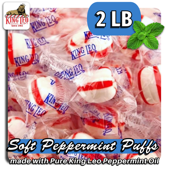King Leo Soft Peppermint Puffs (2 lbs.) Net Wt. 32oz. - Walmart.com