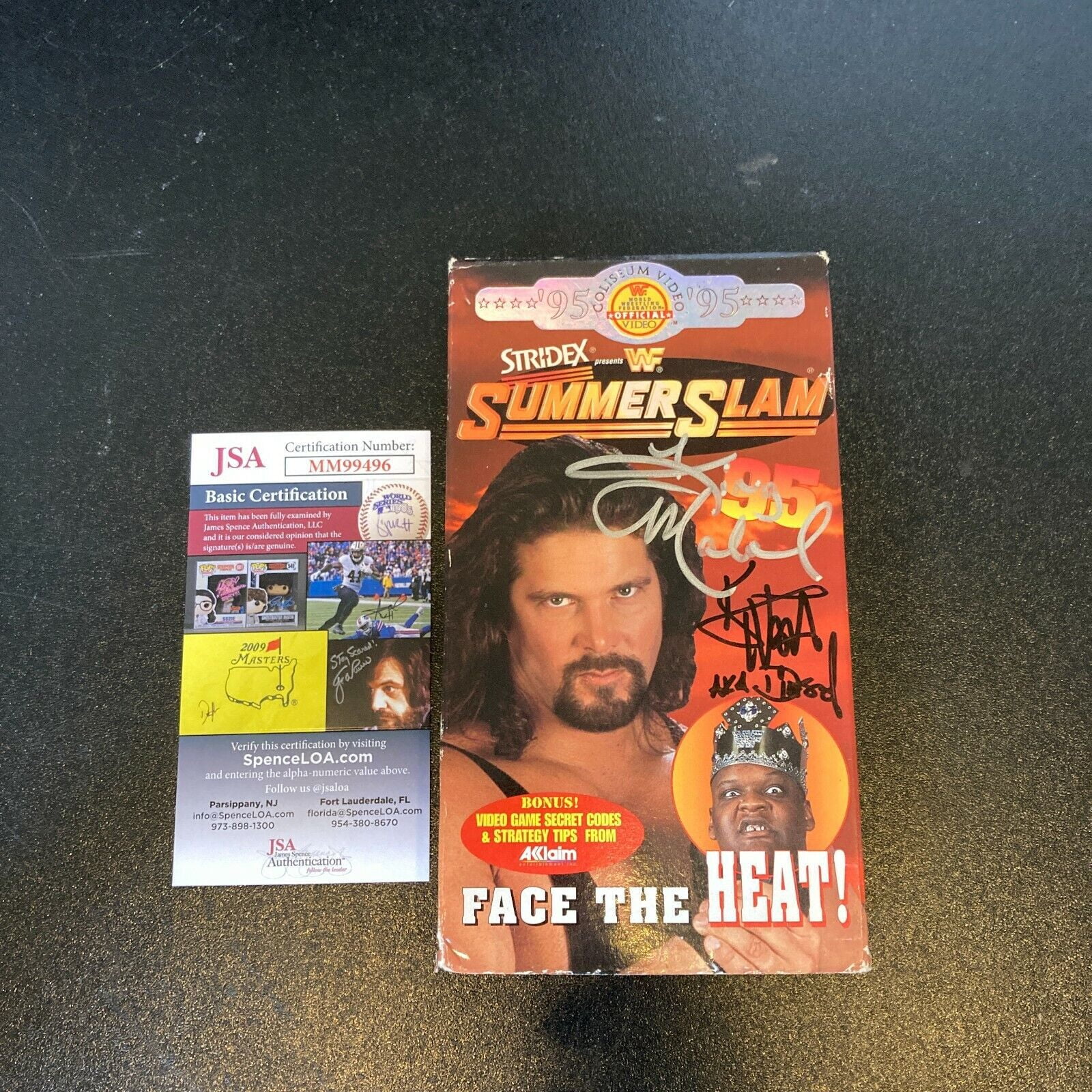 King Mabel Kevin Nash Paul Bearer Sunny Triple H Skip Bob Holly Signed ...