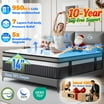 Vibe Supreme Cooling 12” Hybrid Mattress, Twin Extra Long - Walmart.com