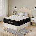 King Mattress (New Version), 14-inch Gel Memory Foam Hybrid Mattress ...