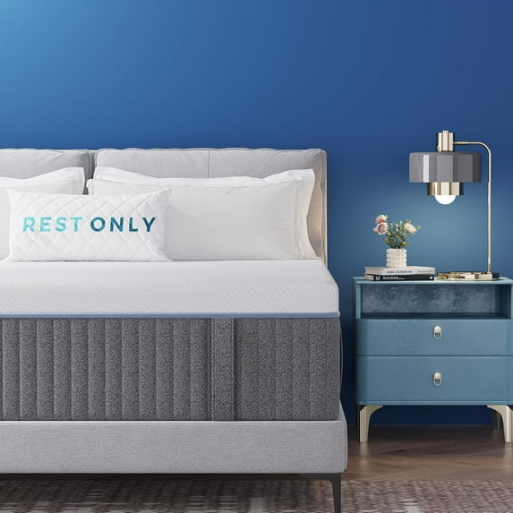 King Mattress, Rest Only 12 Inch Hybrid King Mattress in a Box ...