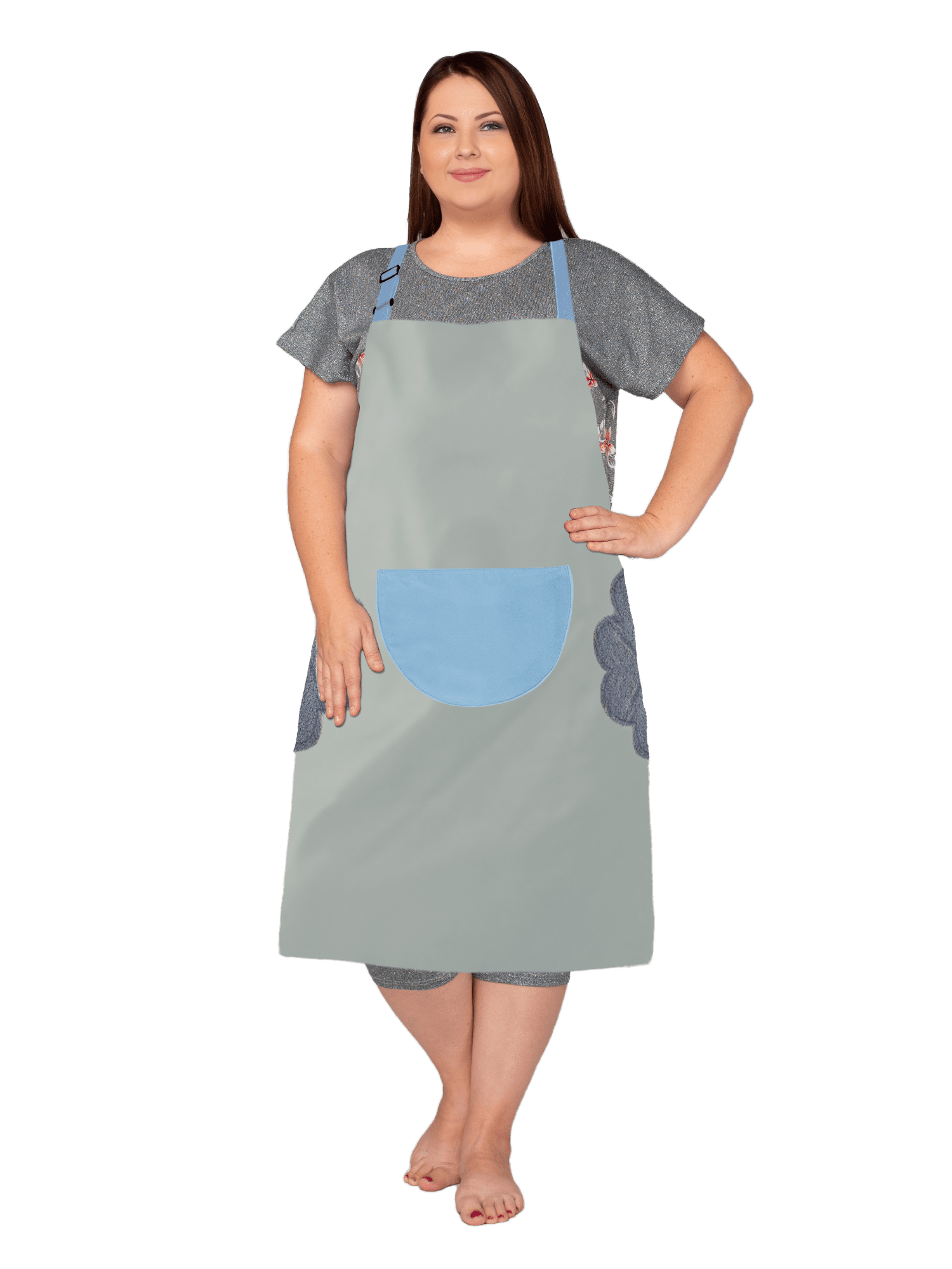 King Mills Plus Size Waterproof Apron With Pockets For Kitchen Use ...