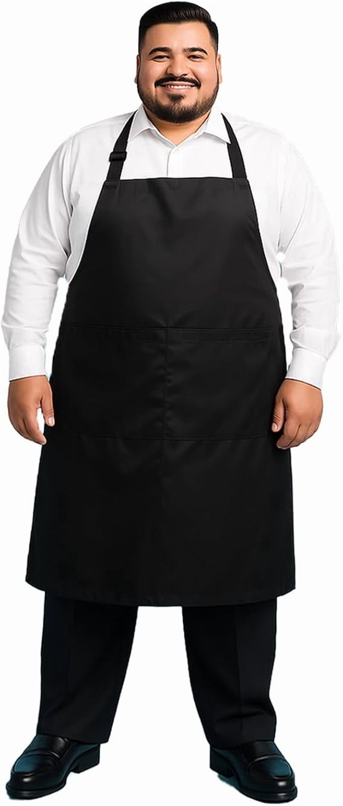 King Mills Unisex Plus Size Kitchen Apron W38+ with Pockets - Walmart.com