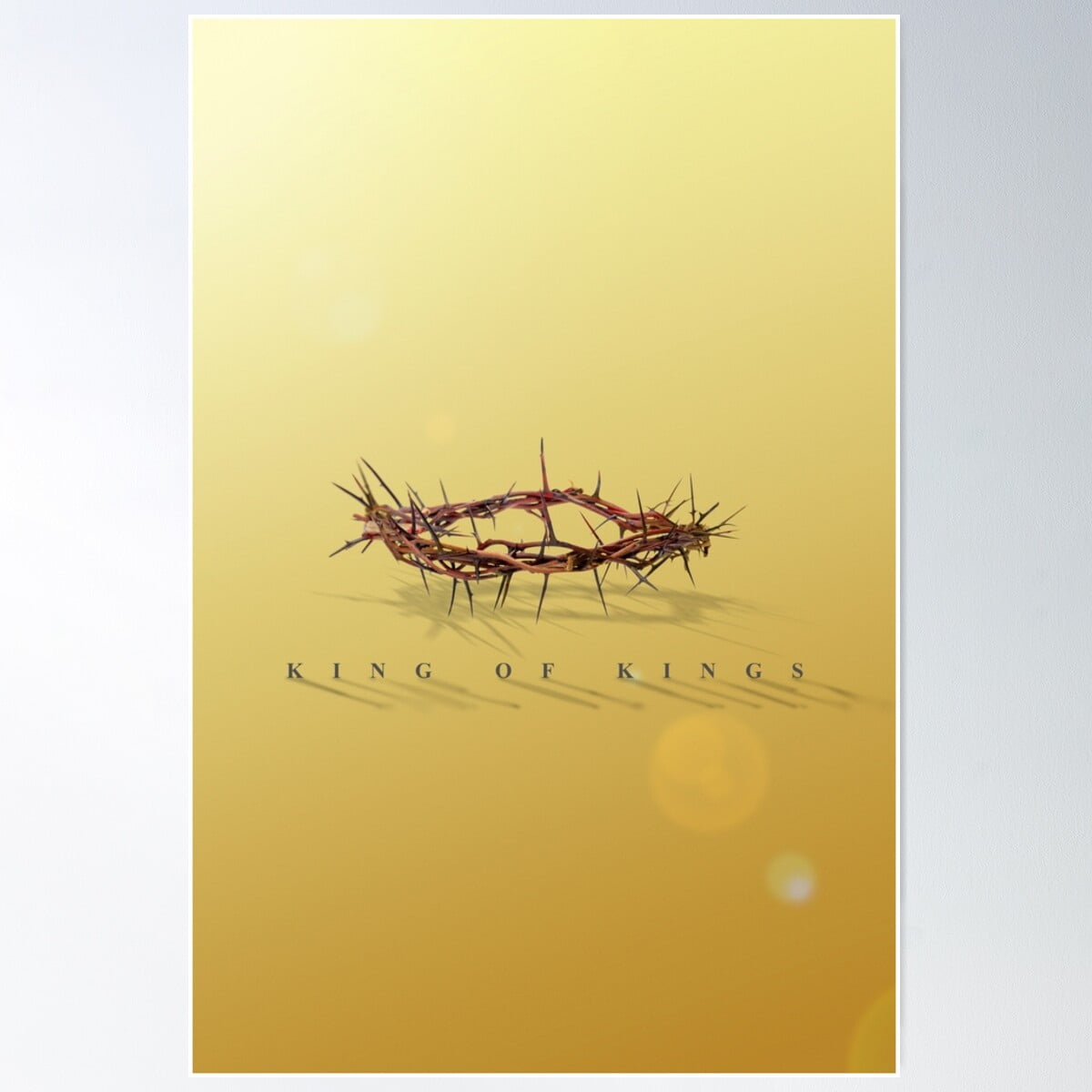 King Of Kings – The Return Of Christ Poster Wall Art, Modern Wall Decor ...