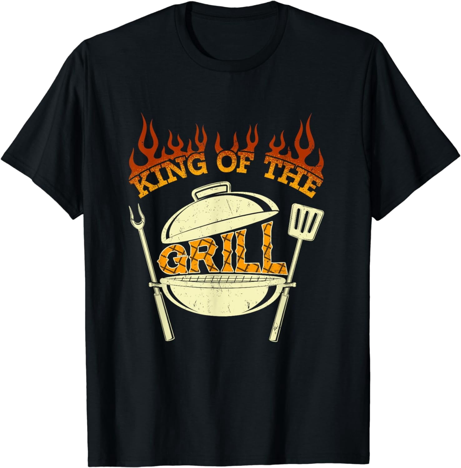 King Of The Grill 2024 BBQ Barbecue T-Shirt - Walmart.com