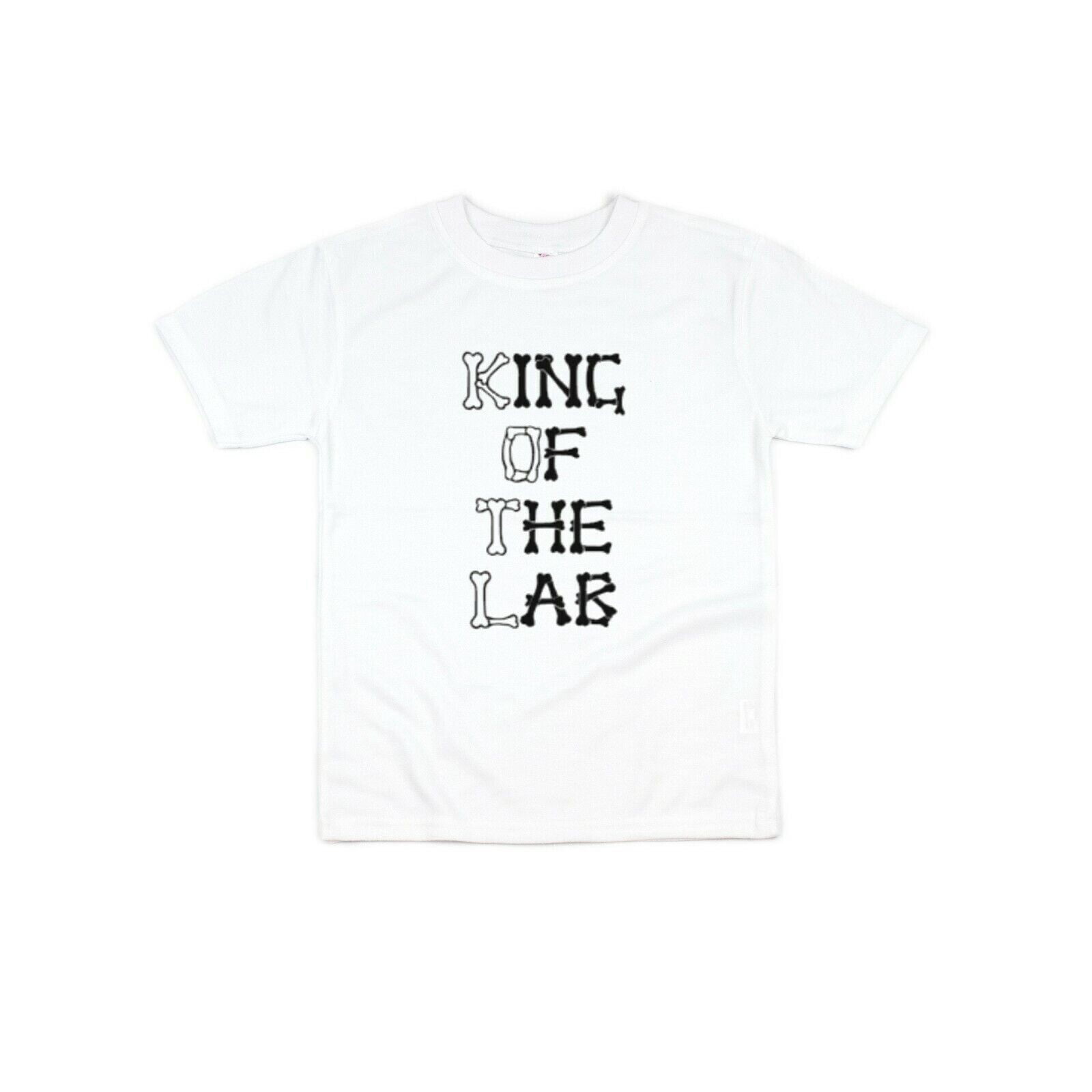 King Of The Lab Toddler Shirt - Laughing Giraffe - Size M - Bones ...