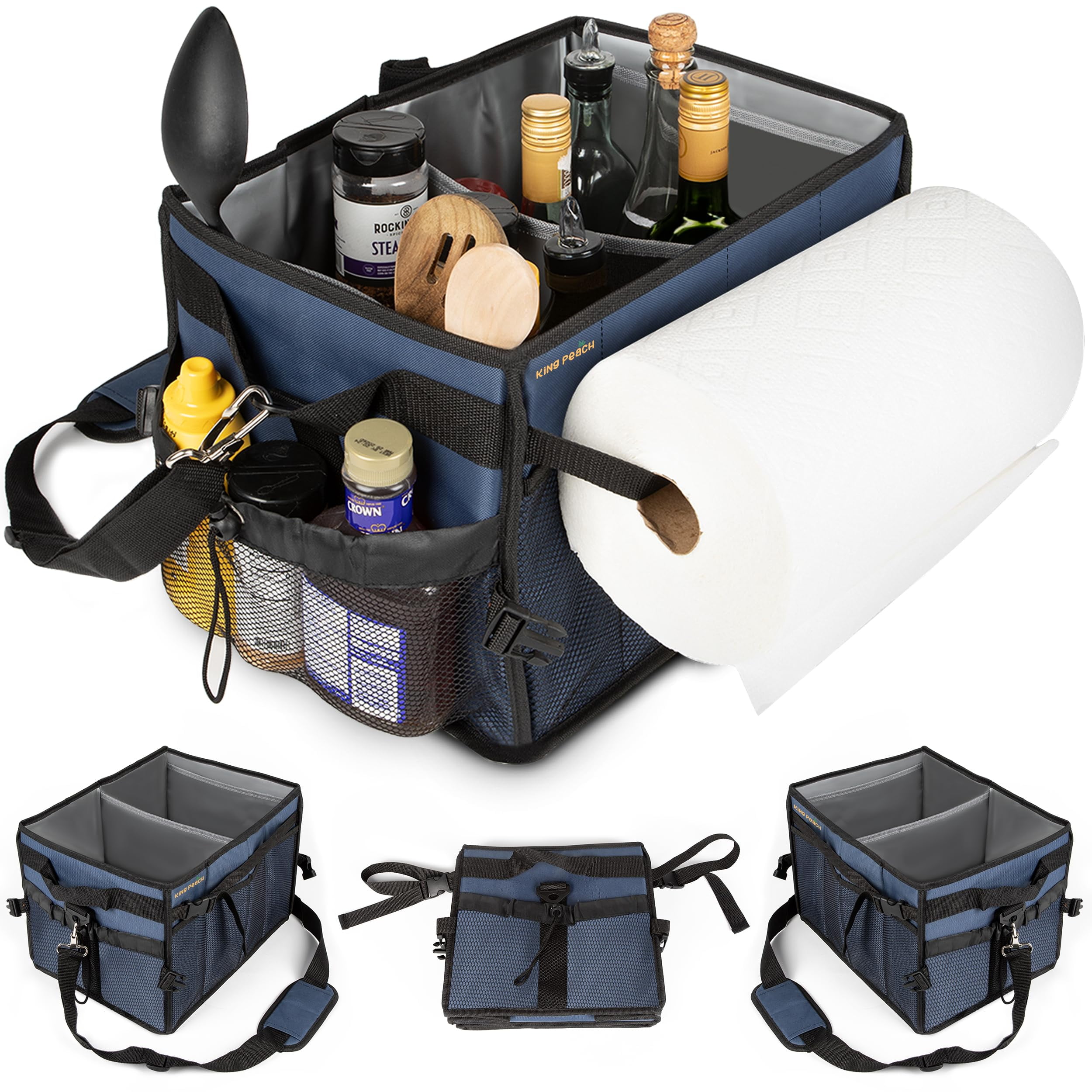 King Peach Clever Grill Caddy - Makes a great Tailgating or Camping ...