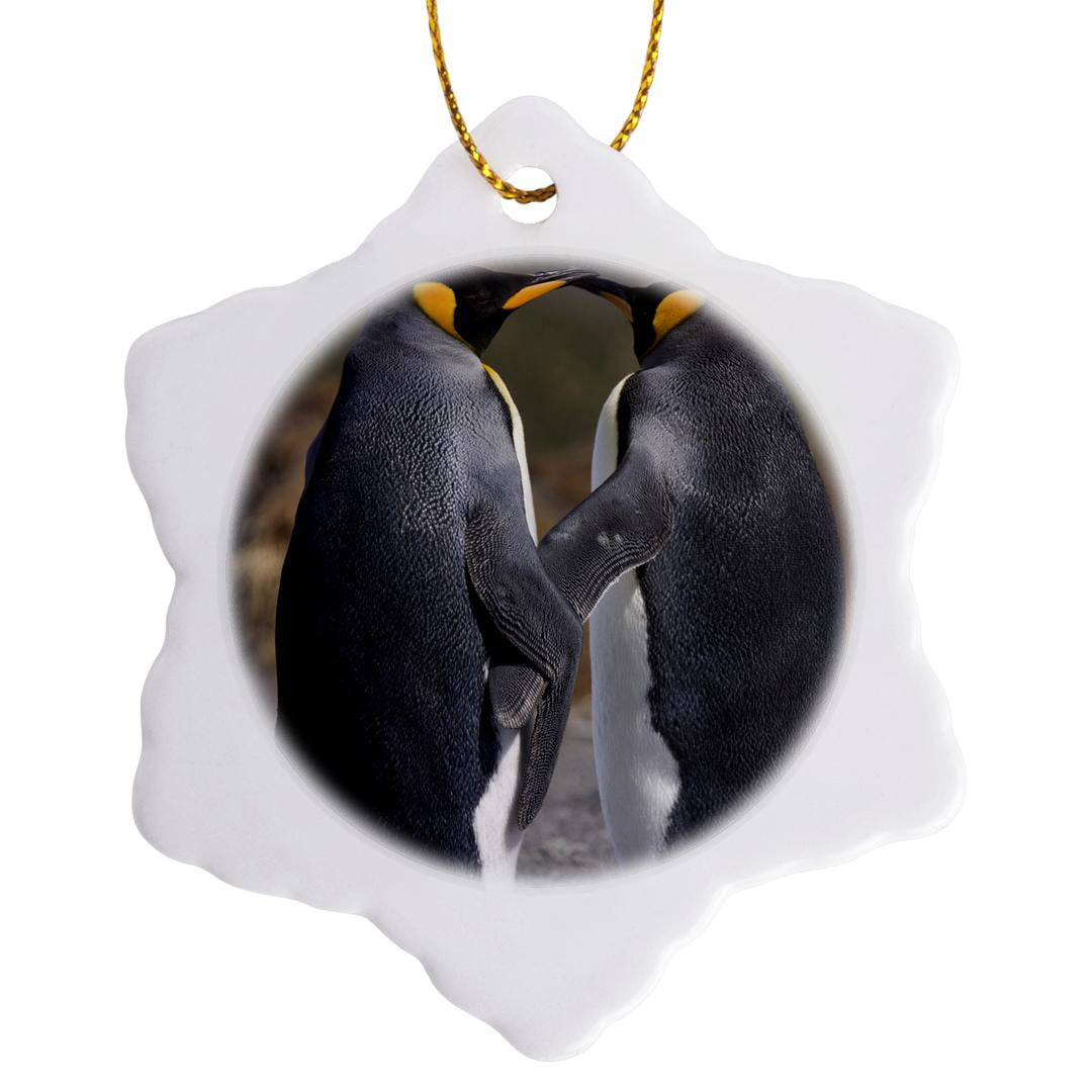 3drose, King Penguins, Mating Ritual-an01 Hro0017 - Hugh Rose, 3 inch ...